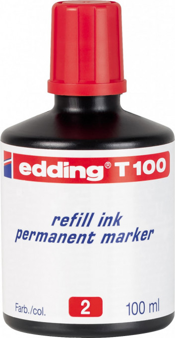Permanent mastilo Edding T-100, 100ml