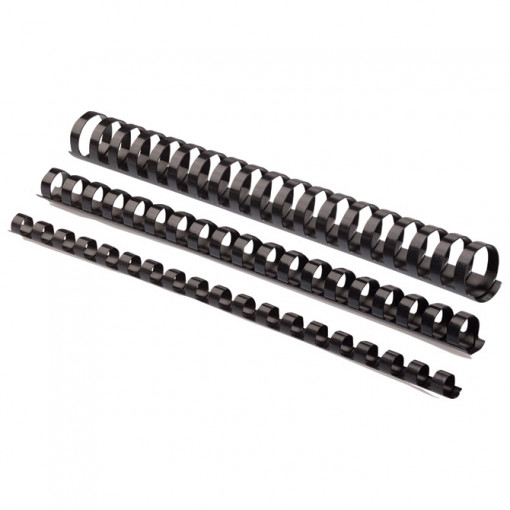 Spirala plastična fi-38mm pk50 Fellowes 5349702 crna