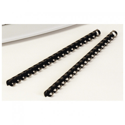Spirala plastična fi-22mm pk50 Fellowes 5348103 crna