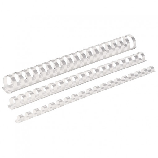 Spirala plastična fi-16mm pk100 Fellowes 5347005 bela