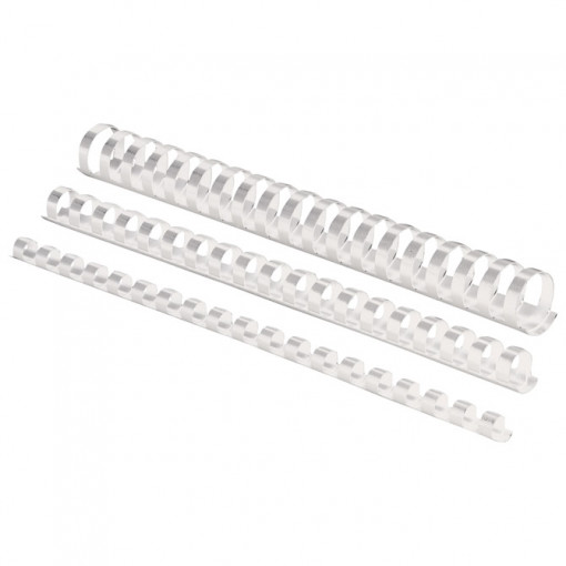 Spirala plastična fi- 6mm pk100 Fellowes 5345005 bela
