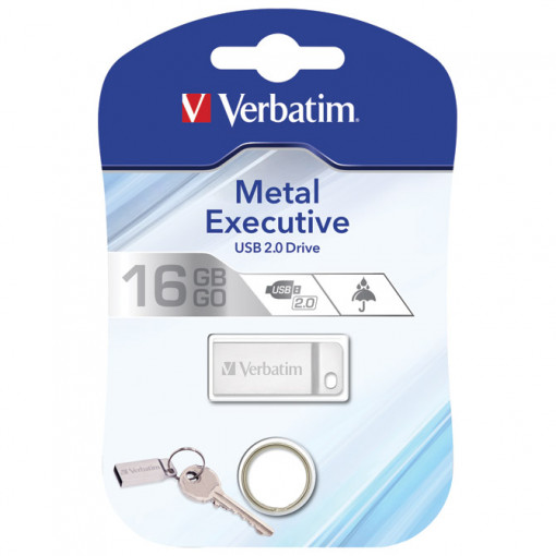 Memorija USB 16GB Metal Executive Verbatim 98748 blister