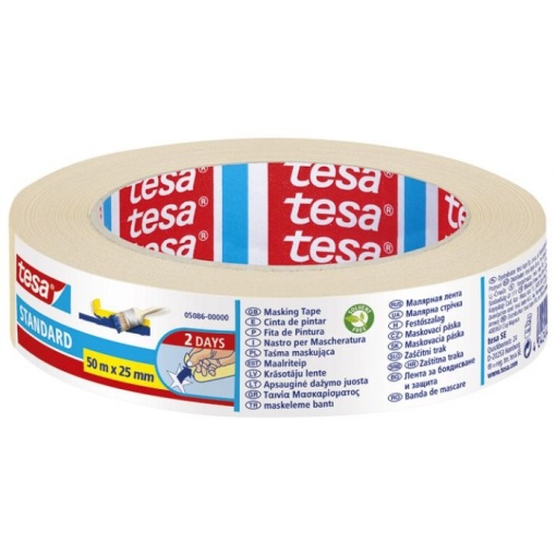 Traka lepljiva krep T 25MM/50M Standard EKO Tesa Universal