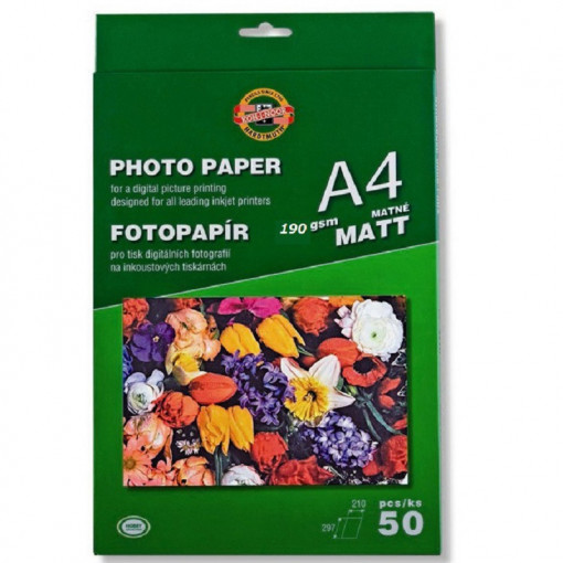 Foto papir mat Kohinor 120g 50l