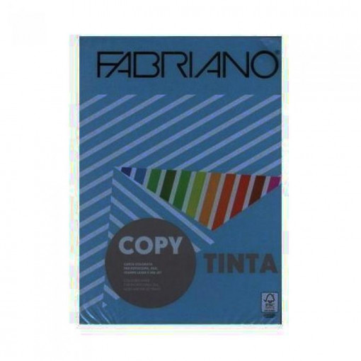 Papir Copytinta A4 200g pk100 Fabriano 66521297 tamno plava (bleu)