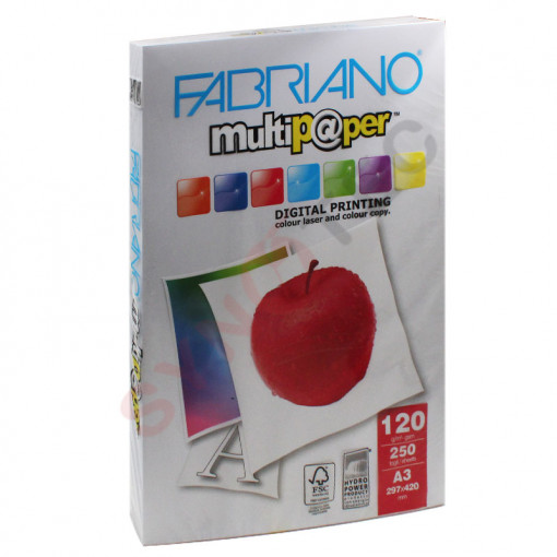 Papir Multi A3 120g pk250 Fabriano 53329742