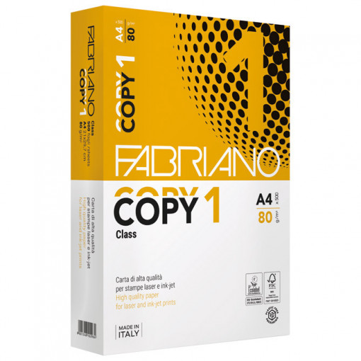 Papir Copy 1 A4 80g pk2500 Fabriano 42021297