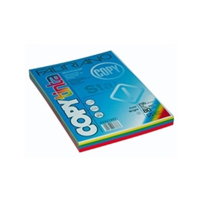 Papir Copytinta A4 80g pk250 Fabriano 62621297 jarko mešani 5boja
