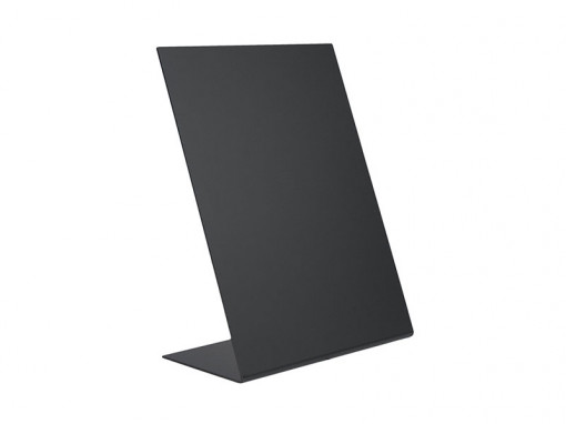 Crna tabla Securit L-board stona samostojeća A5 15x20cm 1/3