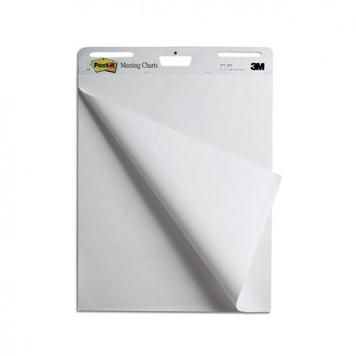 Samolepljivi flipchart blok blanko, 30l, 64x76cm, Post-it 559