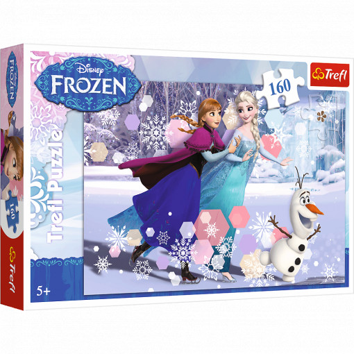 Trefl Puzzle Disney Frozen Ice Skating 160 Delova