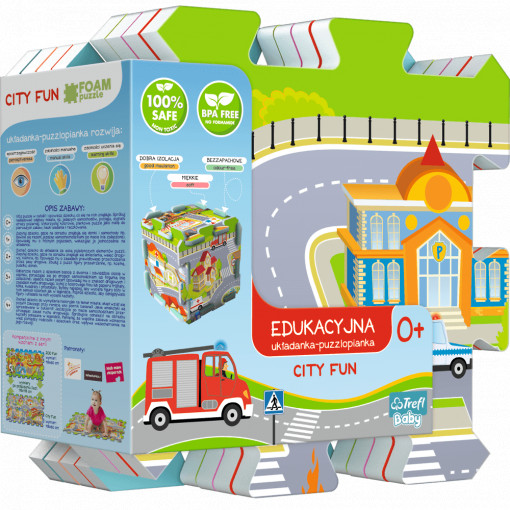 Trefl Podne puzzle City fun