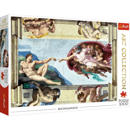 Trefl Puzzle Art Collection - The Creation of Adam 1000 delova