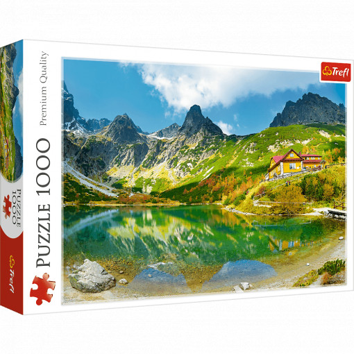 Trefl Puzzle Shelter over the Green Pond Tatras, Slovakia 1000 delova