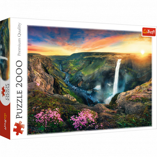 Trefl Puzzle Haifoss Waterfall Iceland 2000 delova