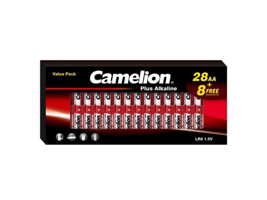 Camelion Plus alkalna baterija LR6 28+8 gratis