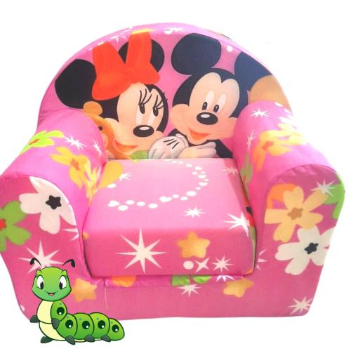Foteljica na razvlačenje Minnie & Mickey