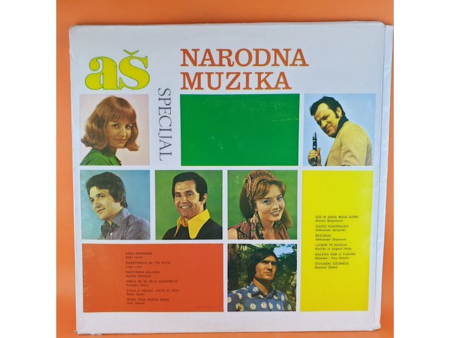 Various ‎– AŠ Specijal Narodna Muzika, LP