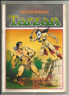 Tarzan Stripoteka 35 Samantin - Demonska Insa - Hr