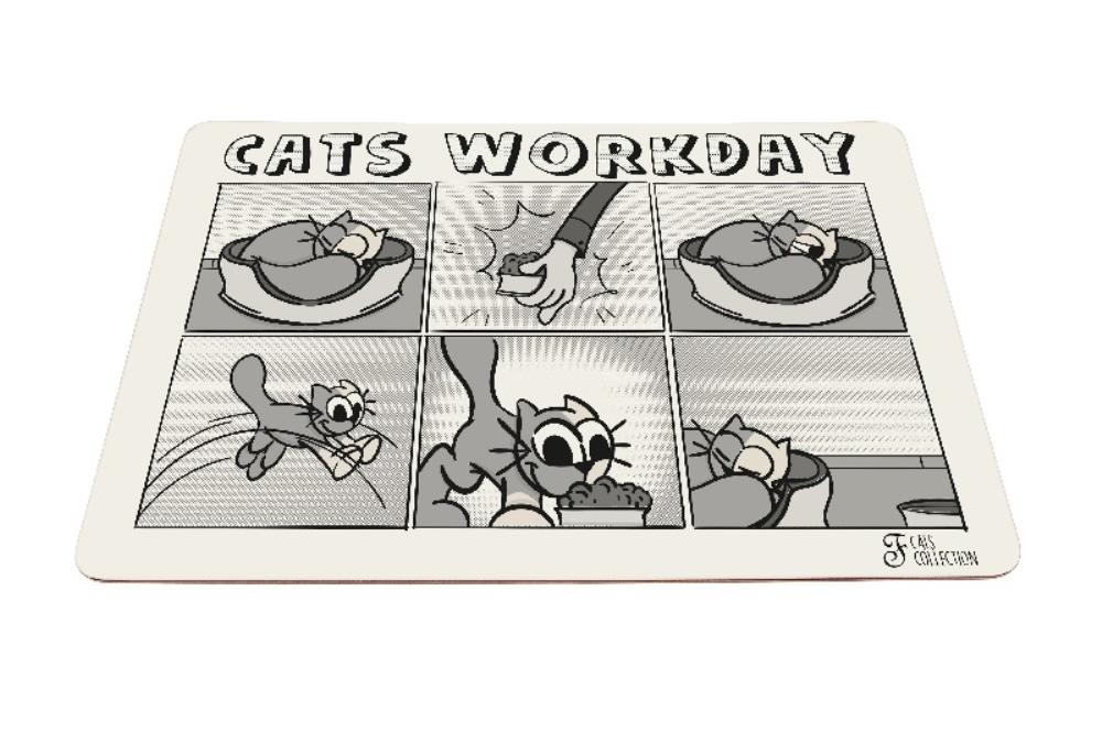 Podloga Cats Workdat 43x30cm