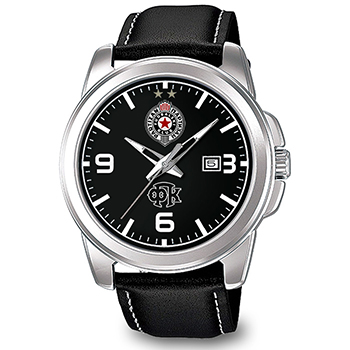 Ručni sat "Mali grb + FK" FK Partizan Casio MTP-1314L