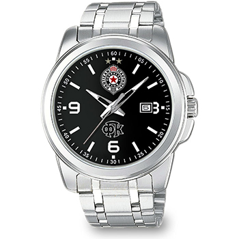 Ručni sat "Mali grb + FK" FK Partizan Casio MTP-1314D