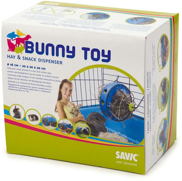 Kugla za seno za zeca Bunny toy