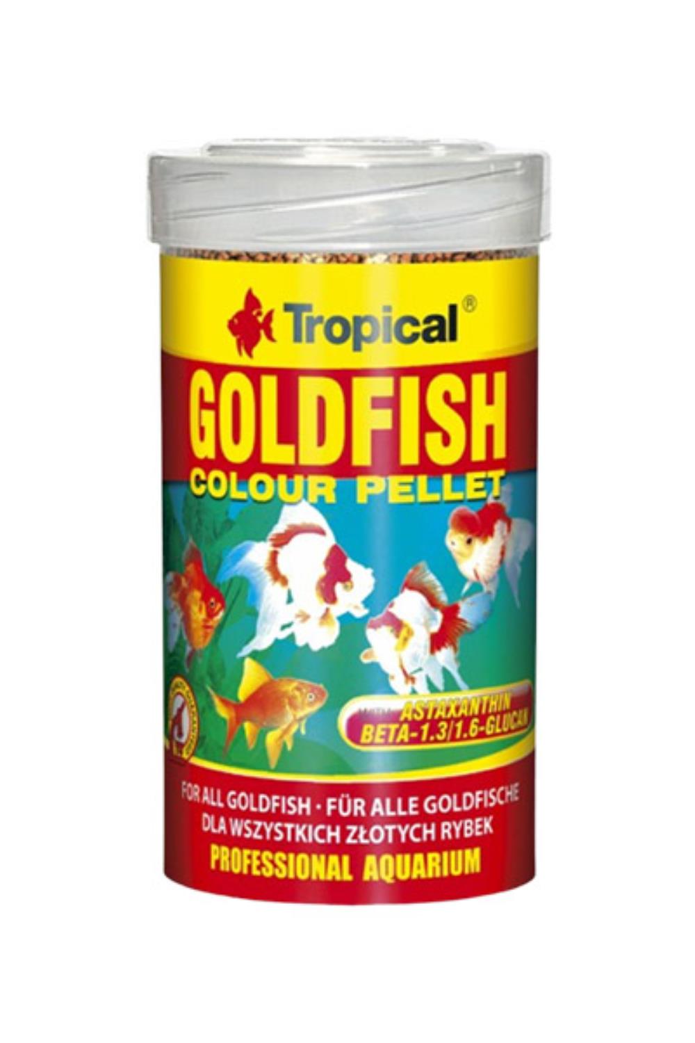 GOLDFISH COLOUR hrana za zlatne ribice za poboljsanje boje riba u obliku peleta 100 ml - 36 g