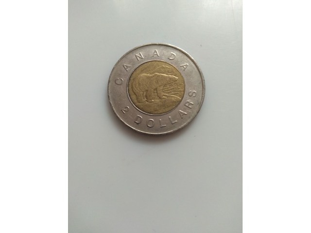 2 dolara Kanada   2001.