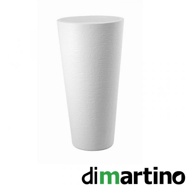 Dimartino® Saksija bez podmetača Tirso plus 40 cm – bela