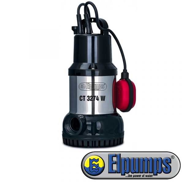 Elpumps® Potapajuća pumpa za prljavu vodu CT 3274