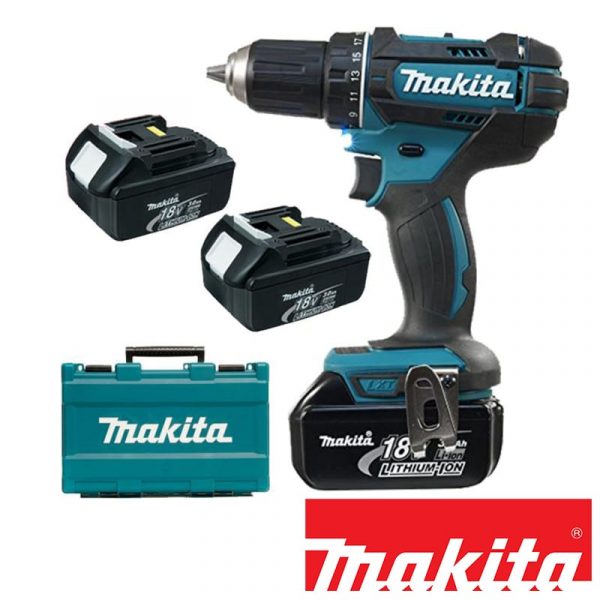 MAKITA® Akumulatorska bušilica – odvijač DDF482RFE3