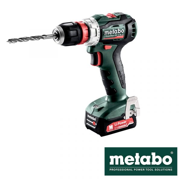 Metabo® Aku. bušilica PowerMaxx BS 12 BL Q