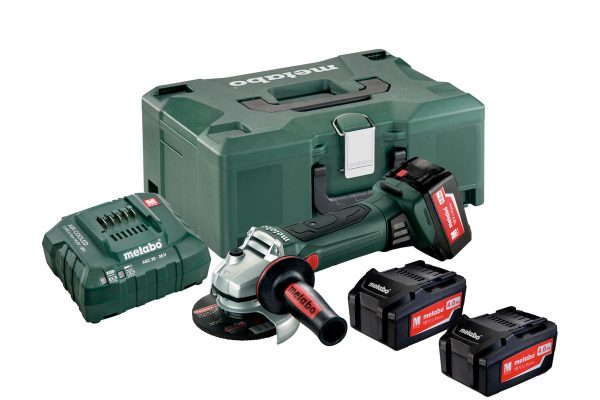 METABO® Aku. ugaona brusilica W 18 LTX 125 QUICK SET