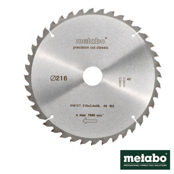 METABO® Listovi kružnih testera prečnik 216 mm / 254 mm / 305 mm