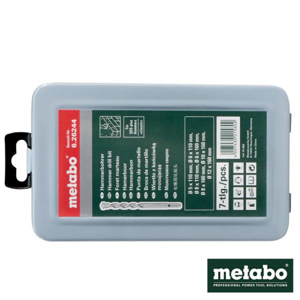 METABO® Set SDS – Plus classic burgije za beton, kamen (7 kom)
