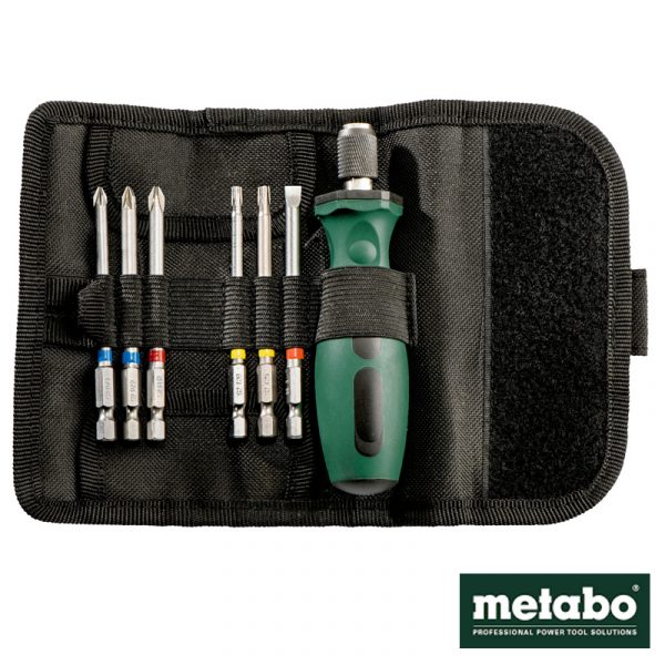 METABO® Set odvijač+bitovi 7delova