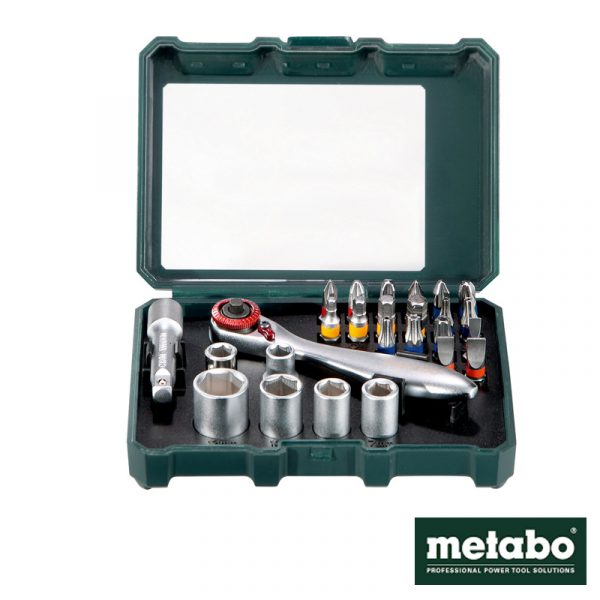 METABO® 26 del. Set bitova sa račnom Promo