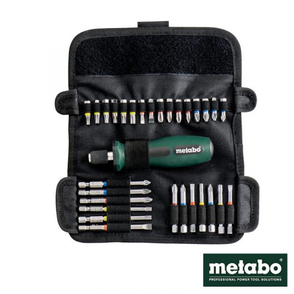 METABO® Set bitova u rolo torbici (30 kom)
