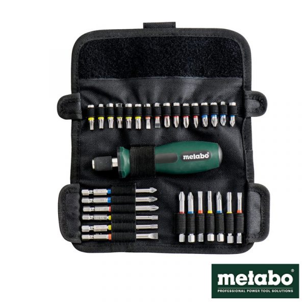 METABO® Set bitova u rolo torbici (30 kom)