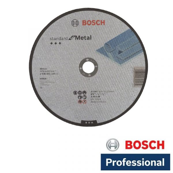 BOSCH ® Rezna ploča ravna 230 mm za metal 10 kom