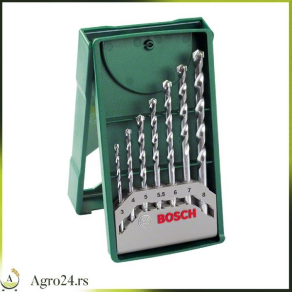 BOSCH® 7 – Delni set Mini – X – Line burgija za kamen