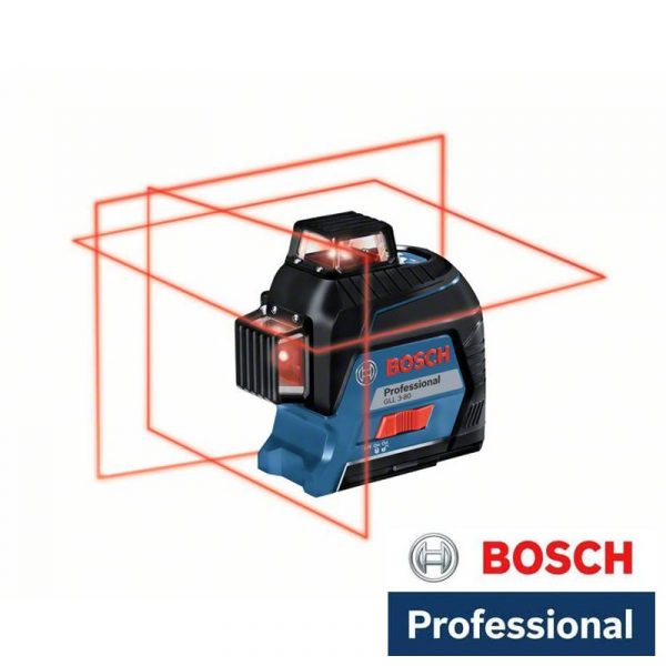 BOSCH® Laser za ukrštene linije GLL 3 – 80 plus BT 150
