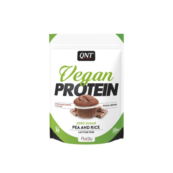 QNT Vegan Protein 500g Čoko Mafin