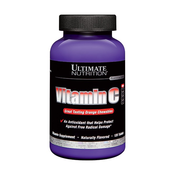 ULTIMATE NUTRITION VITAMIN C 500 MG 120 TBL