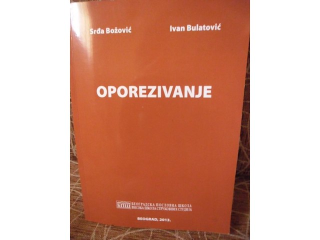 Oporezivanje Srđa Božović, Ivan Bulatović