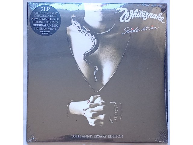 WHITESNAKE  -  2LP SLIDE  IT  IN  (Novo !!!)