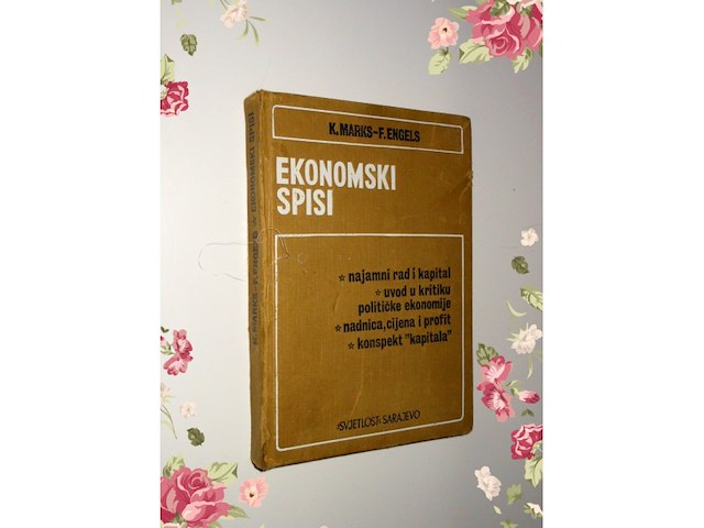 Ekonomski spisi - Marks, Engels