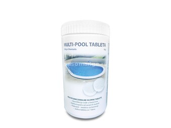 MULTIPOOL 1kg (200g tableta) - hlorne tablete za velike bazene