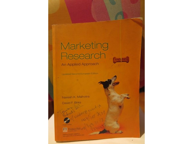 Marketing Research An Applied Approach /Malhotra, Birks